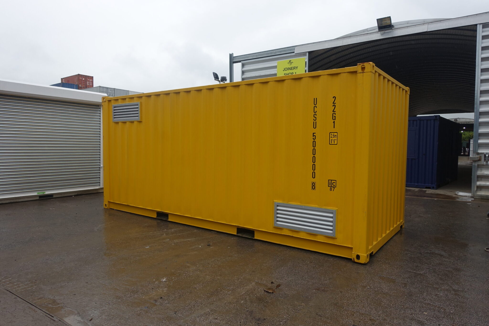 New 20ft COSHH Chemical Store Container - Business